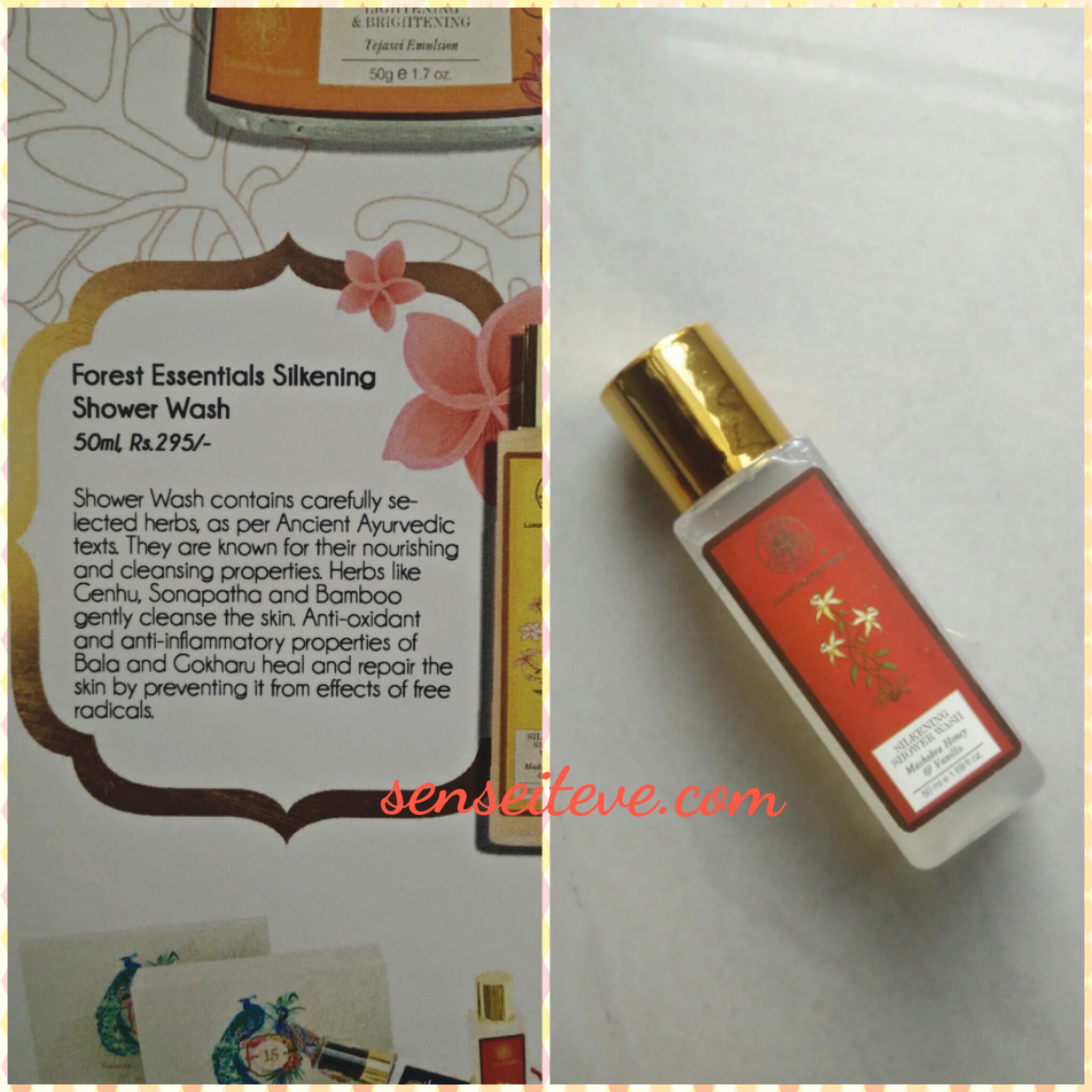 My envy box Feb 2016 Forest Essentials Special Edition